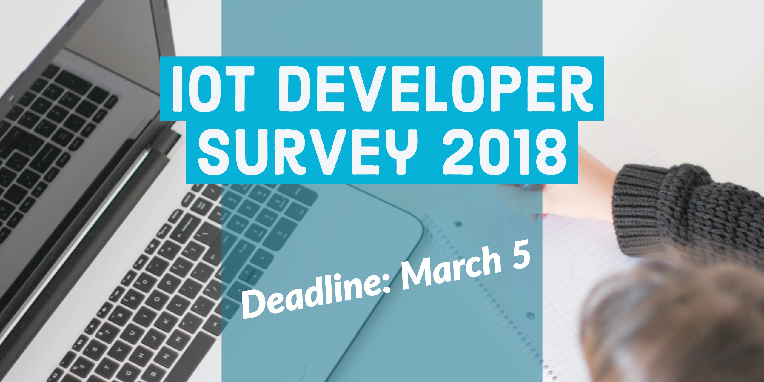 Last Days to Participate to Our Annual IoT Developer Survey - Benjamin Cabé